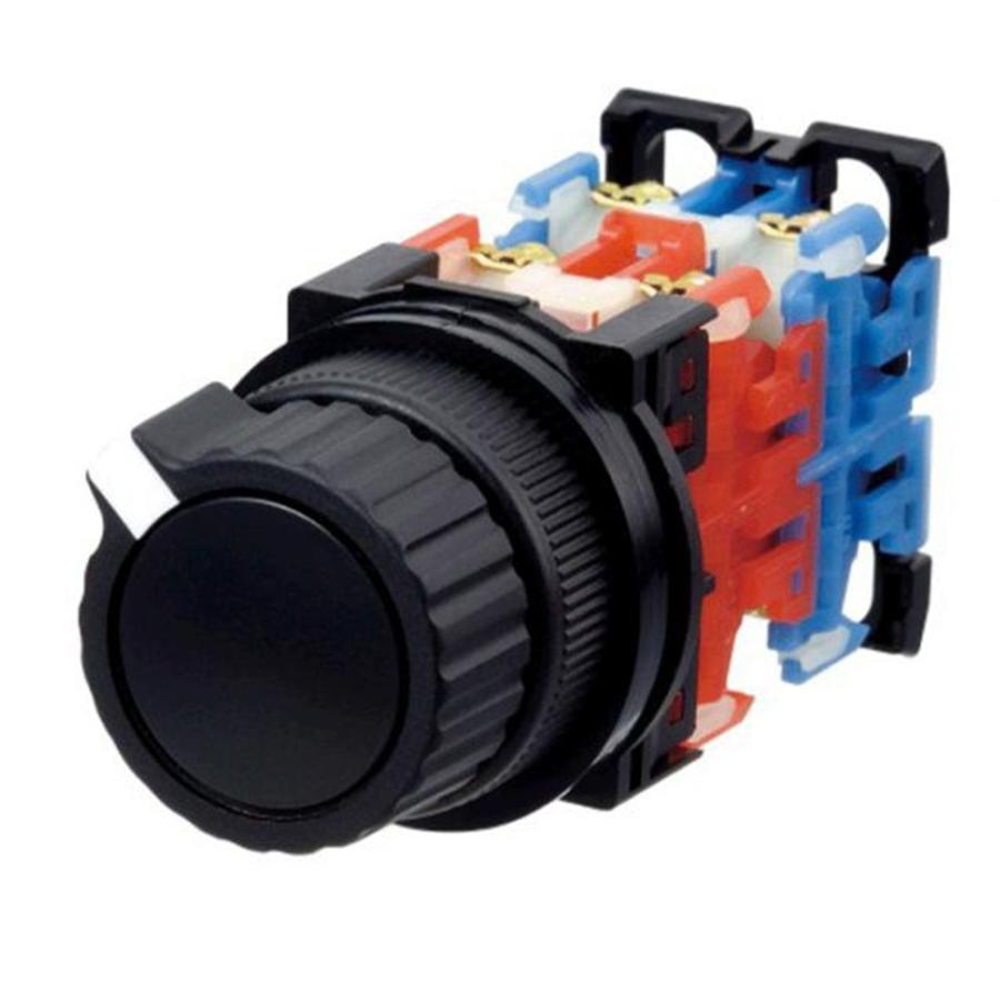 押しボタンスイッチ 黒 AR30S2R-22B : 電材センタ一成 - 通販 - Yahoo!ショッピング