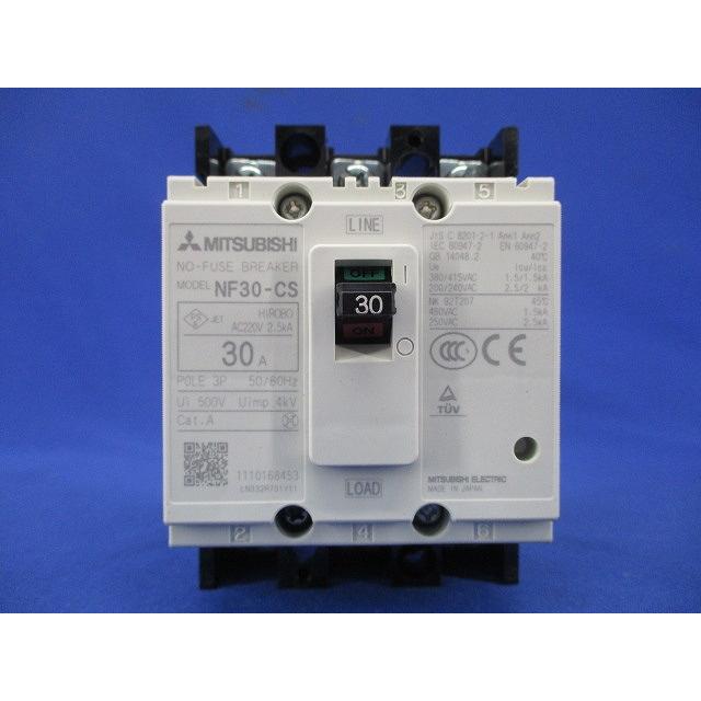 ノーヒューズブレーカ 3P30A NF30-CS3P30A : 電材センタ一成 - 通販 - Yahoo!ショッピング