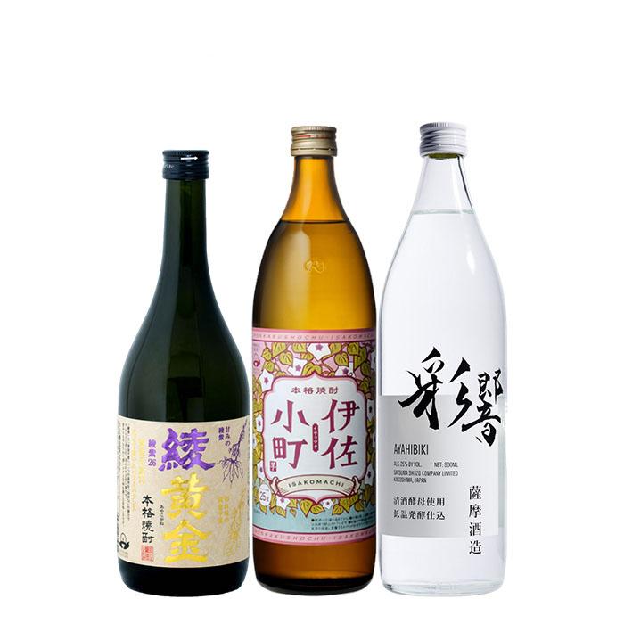 焼酎 芋焼酎 フルーティー 3本 飲み比べセット 綾響 綾黄金 伊佐小町 720ml 900ml お酒 : 逸酒創伝 弐号店 - 通販 - Yahoo!ショッピング