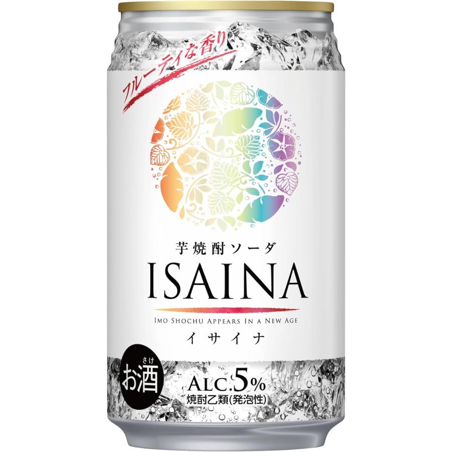 宝酒造 チューハイ ISAINA 5度 芋焼酎ソーダ イサイナ 350ml × 1ケース / 24本 ギフト 缶 のし・ギフト対応不可 : 逸酒創伝 弐号店 - 通販 - Yahoo!ショッピング