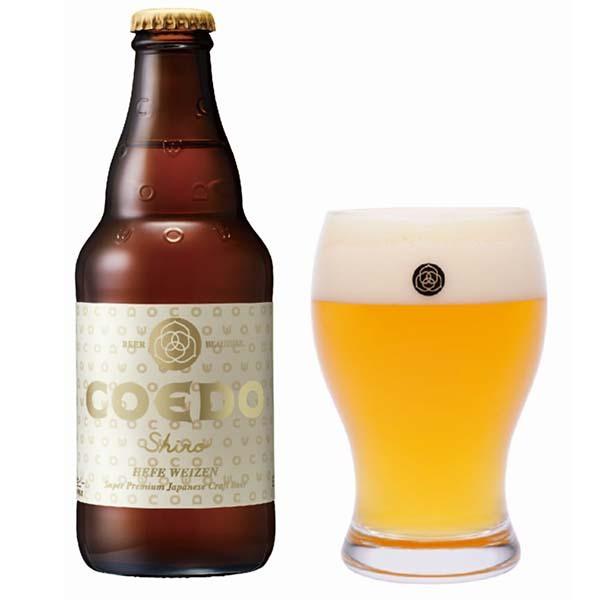 父の日 ビール COEDO コエドビール 白 -shiro- 瓶 333ml クラフトビール 24本(1ケース) お酒 : 逸酒創伝 弐号店 - 通販 - Yahoo!ショッピング