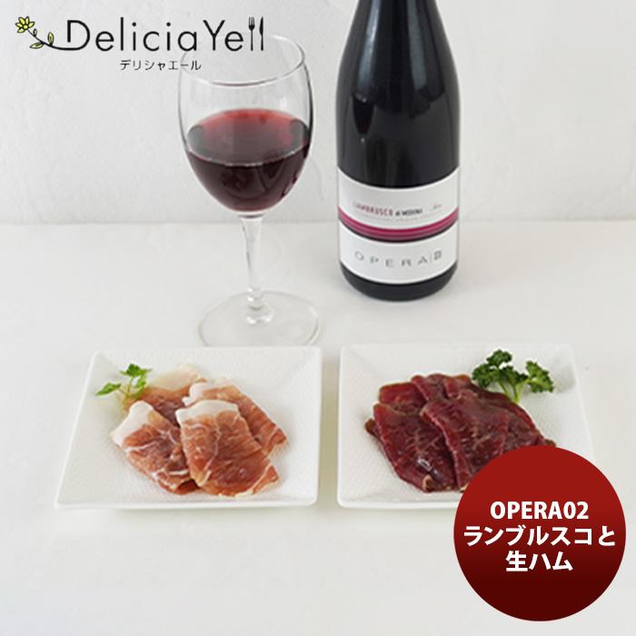 OPERA02ランブルスコと生ハム 新発売 :21030062:逸酒創伝 - 通販 - Yahoo!ショッピング