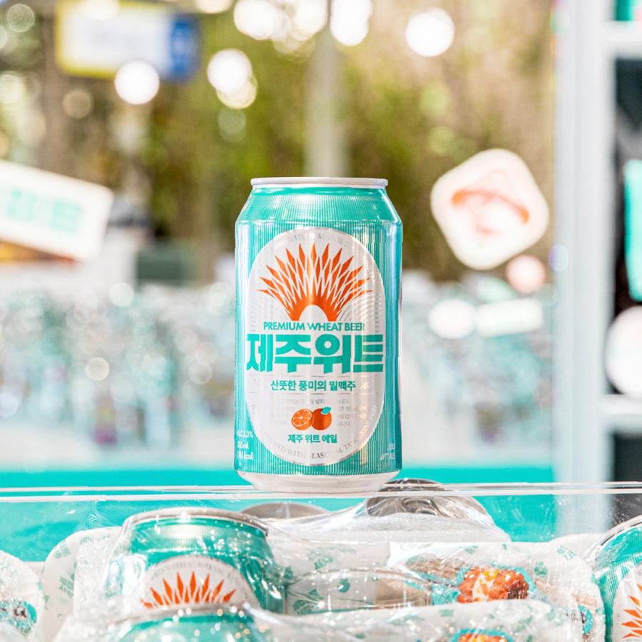 韓国 JEJU BEER チェジュ ウィットエール 355ml缶 355ml 12本 輸入ビール 済州ビール クラフトビール :33054549-12:逸酒創伝 - 通販 - Yahoo!ショッピング