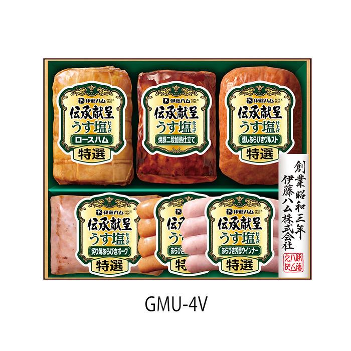 伊藤ハム 伝承献呈 うす塩仕上げ GMU-4V 960g ウインナー ギフト お歳暮 プチ贅沢 リニューアル のし・ギフト対応不可 : 42288057 : 逸酒創伝 - 通販 - Yahoo ...