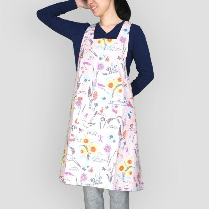 バッククロスエプロン 庭 ピンク かぶり : isso ecco Yahoo!店 - 通販 - Yahoo!ショッピング