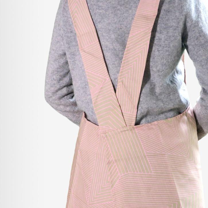 エプロン バッククロス RASEN ベージュ かぶり : ap-back-rase-be : isso ecco Yahoo!店 - 通販 - Yahoo!ショッピング