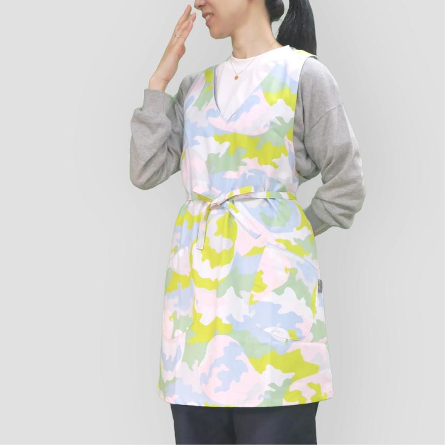 ワンピース エプロン ペアカモ パステル : isso ecco Yahoo!店 - 通販 - Yahoo!ショッピング