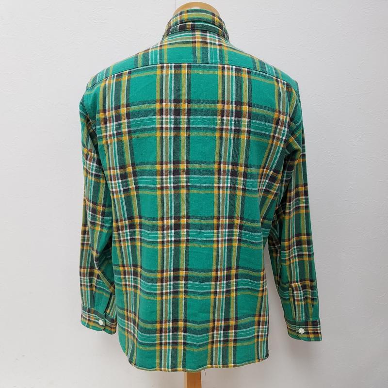 USED 古着 長袖 シャツ、ブラウス Shirt, Blouse CATS PAW キャッツ パウ チェック柄 コットンネル 長袖シャツ ...