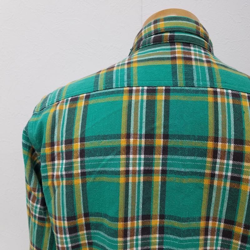 USED 古着 長袖 シャツ、ブラウス Shirt, Blouse CATS PAW キャッツ パウ チェック柄 コットンネル 長袖シャツ ...