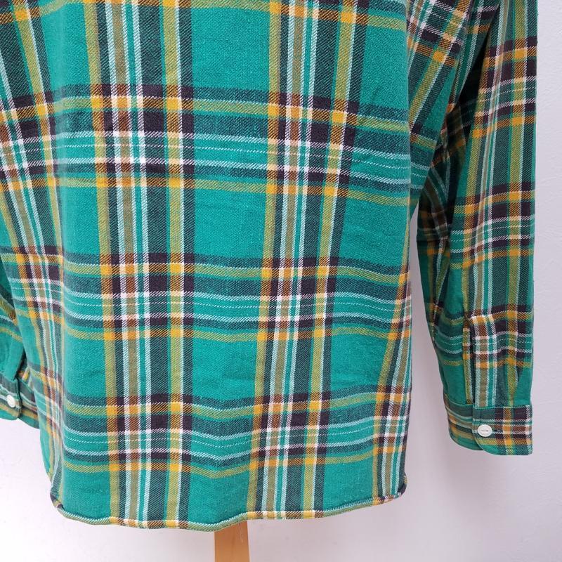 USED 古着 長袖 シャツ、ブラウス Shirt, Blouse CATS PAW キャッツ パウ チェック柄 コットンネル 長袖シャツ ...