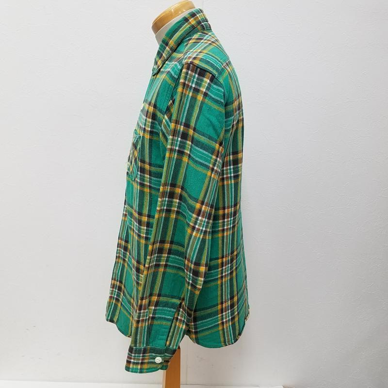 USED 古着 長袖 シャツ、ブラウス Shirt, Blouse CATS PAW キャッツ パウ チェック柄 コットンネル 長袖シャツ ...