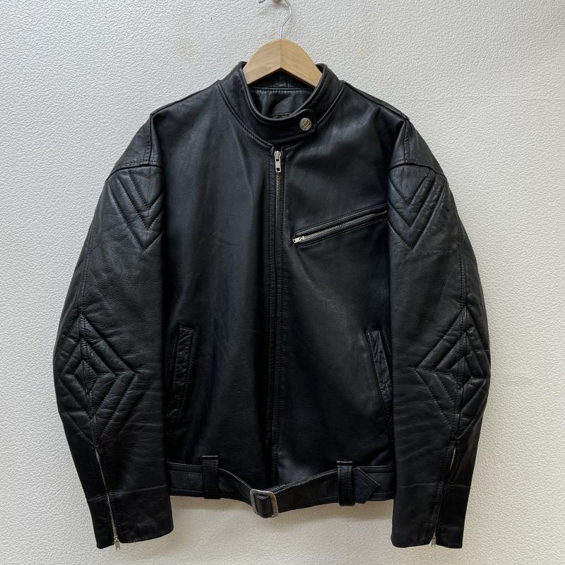 USED 古着 レザージャケット ジャケット、上着 Jacket TAKADA TOKYO レザー シングル ライダース 615 ...