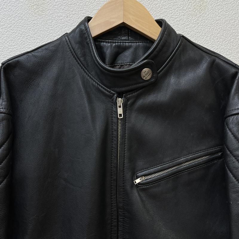 USED 古着 レザージャケット ジャケット、上着 Jacket TAKADA TOKYO レザー シングル ライダース 615 ...