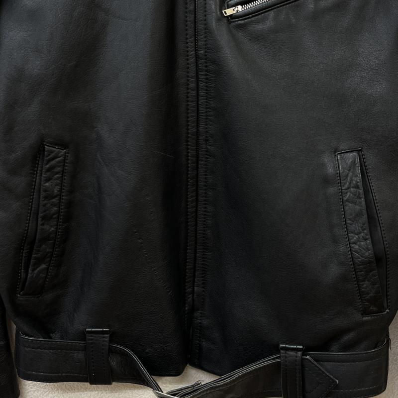 USED 古着 レザージャケット ジャケット、上着 Jacket TAKADA TOKYO レザー シングル ライダース 615 ...