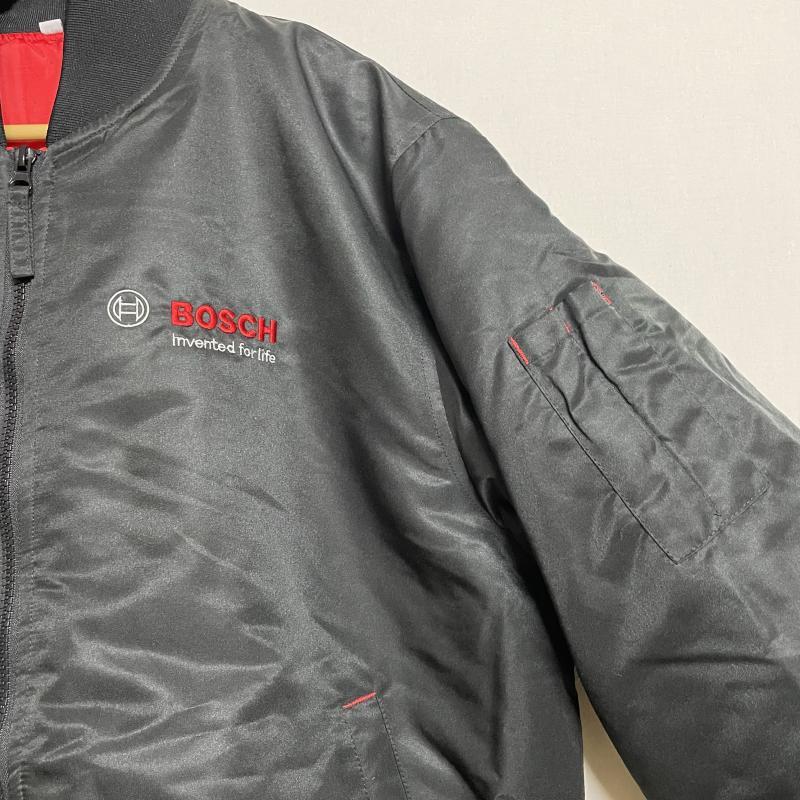 BOSCH（アパレル） BOSCH ボッシュ ジャンパー、ブルゾン ジャケット、上着 Jacket 刺繍ロゴ 中綿ジャケット ブルゾン JR ...