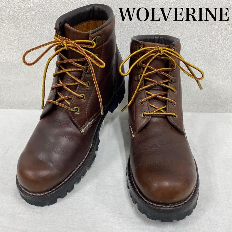 WOLVERINE ウルウ゛ァリン ショートブーツ ブーツ Boots Short レザー レースアップ ワーク vibram 3327 AY91272 10125708 : ドンドンダウン ...