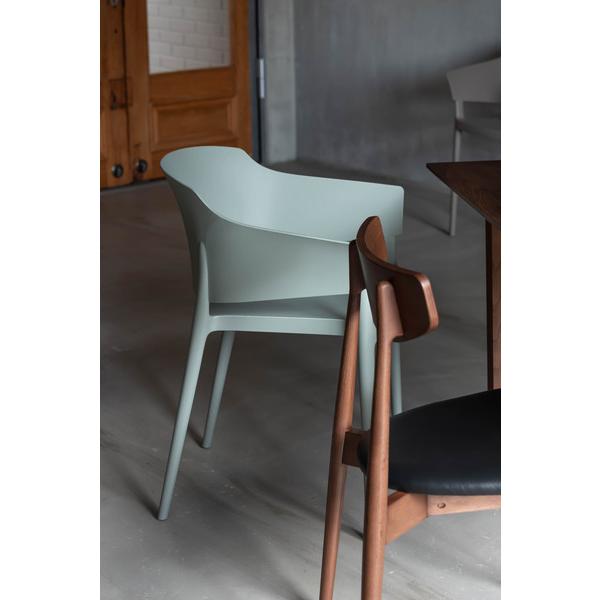 東谷 東谷 ダイニングチェア アームチェア CL-485LGR W56.5×D53×H78×SH46 5kg 完成品 静的耐荷重：80kg 中国 ライトグリーン : isuka - 通販 ...