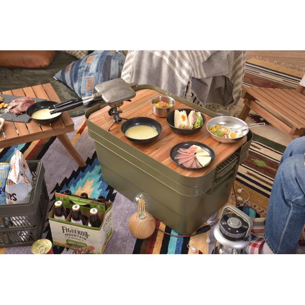 東谷 トランクカーゴ テーブルトップ TC-50TB 約W53×D38×H0.9 0.7kg 完成品 : tc-50tb : isuka ...