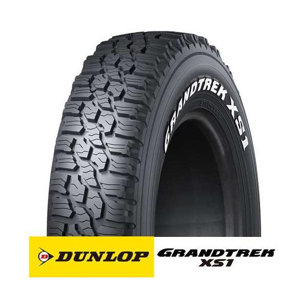 DUNLOP 新品 スタッドレスタイヤ 1本 ダンロップ GRANDTREK グラントレック XS1 ホワイトレター 185/85R16 105/103L 2023年製 タイヤ単品 ...