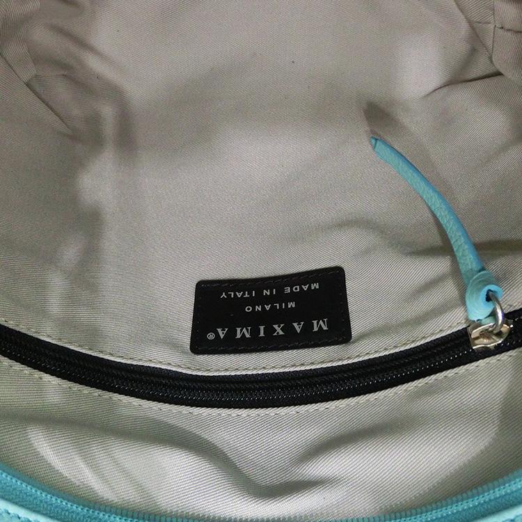 マキシマ 本革 ショルダーバッグ レザー クロスボディ グリーン ピンク ブルー MAXIMA イタリア製 d3115 2way 斜め掛け ...