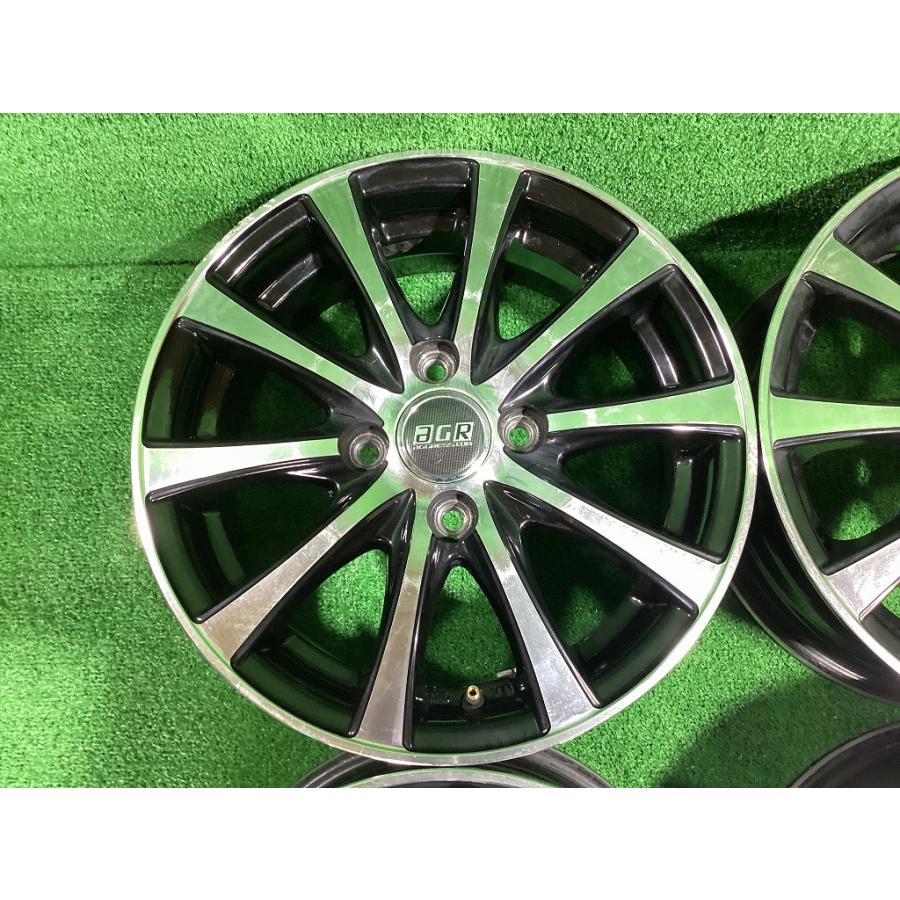 aG GRESSION 14インチアルミホイール 5.5J ＋50 4H PCD100 4本セット I2-3 EM : Itami Web Store - 通販 - Yahoo!ショッピング