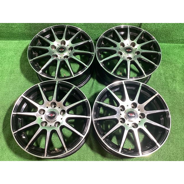 WEDS weds TEAD 15インチアルミホイール 6J ＋43 5H PCD114.3 4本セット E3-4 EM : Itami Web Store - 通販 - Yahoo!ショッピング