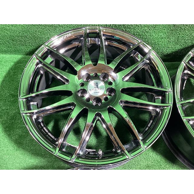 WORK WORK SPORBO DURATA 18インチアルミホイール 7.5J ＋46 5H PCD100 4本セット N2-1 GS ...