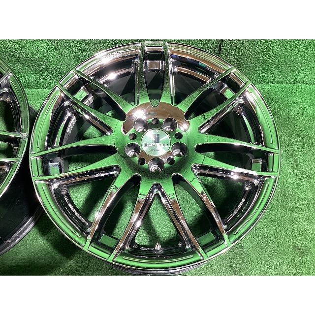 WORK WORK SPORBO DURATA 18インチアルミホイール 7.5J ＋46 5H PCD100 4本セット N2-1 GS ...