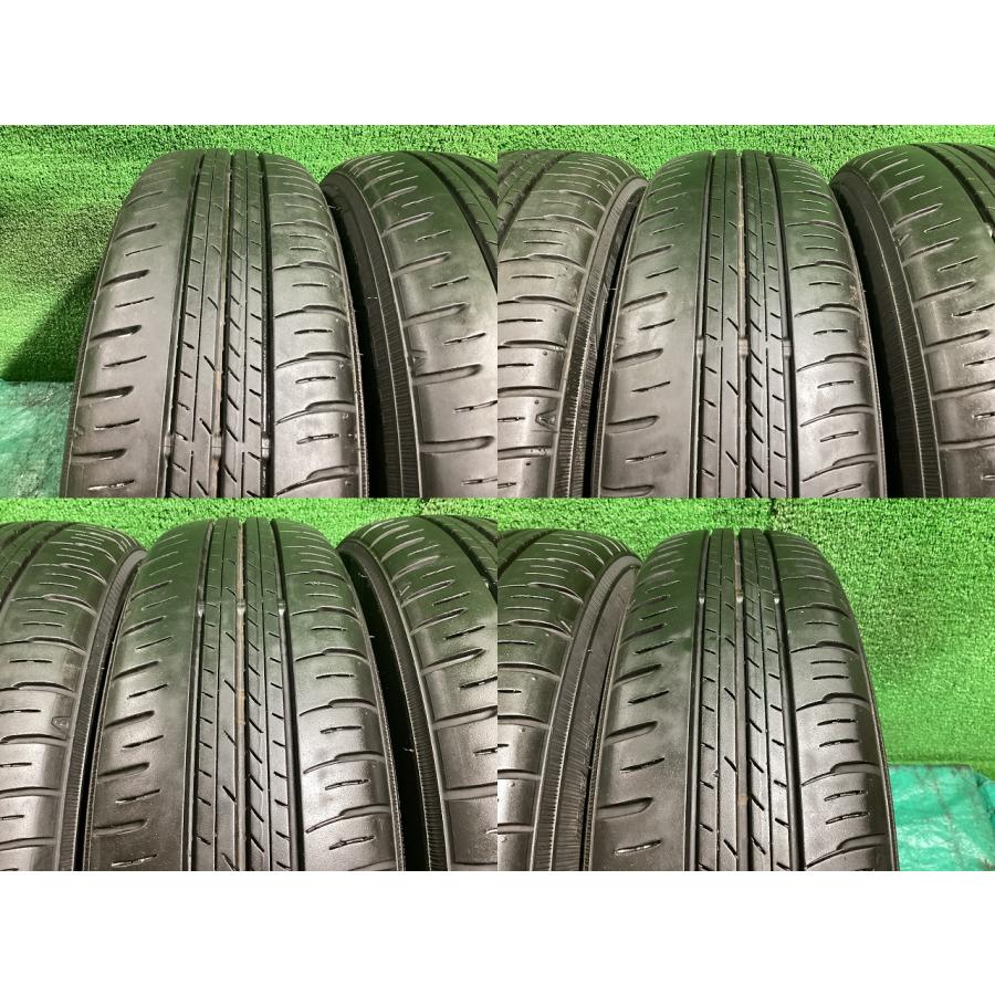 エナセーブ ホットスタッフ WAREN 14x4.5JJ +45 4H PCD100 DUNLOP EC300+ 155/65R14 21年製 夏タイヤ・アルミホイール K4 GS ...