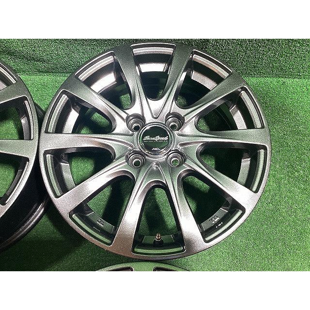 MID ユーロスピード 15インチアルミホイール 5.5J ＋50 4H PCD100 4本セット I2-2 EM : Itami Web Store - 通販 - Yahoo!ショッピング