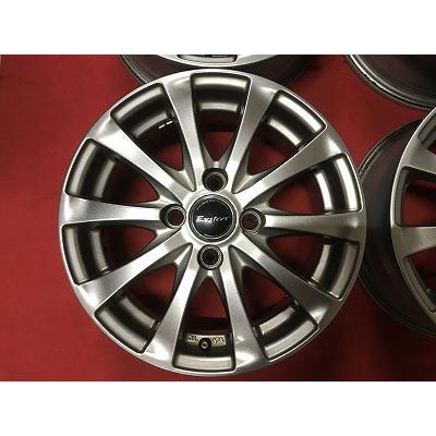 HOT STUFF SUTFF Exsteer 14インチアルミホイール 14x5.5J+43 PCD100 4穴 a-2505 J2-3-MN : Itami Web Store - 通販 ...