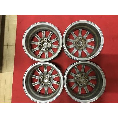 HOT STUFF SUTFF Exsteer 14インチアルミホイール 14x5.5J+43 PCD100 4穴 a-2505 J2-3-MN : Itami Web Store - 通販 ...