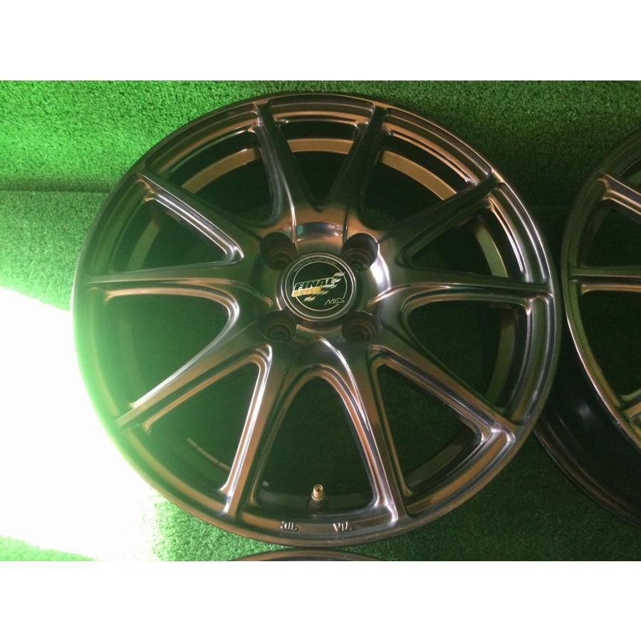 ファイナルスピード 15インチアルミホイール 5.5J +43 4H PCD100 4本セット H2-1 EM : Itami Web Store - 通販 - Yahoo!ショッピング