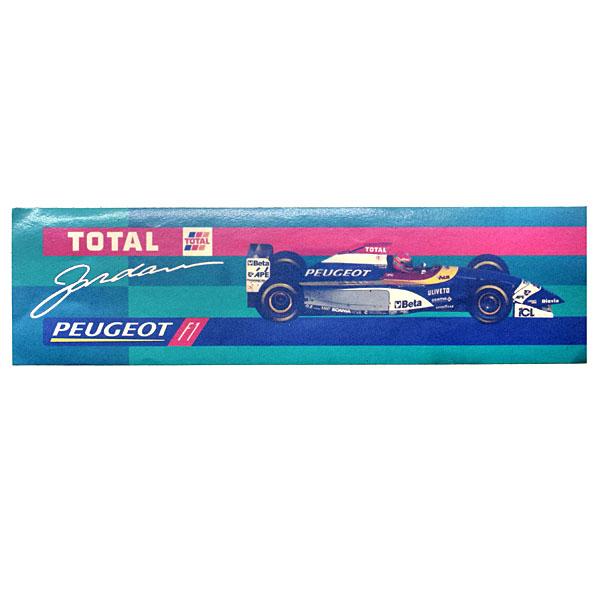 Jordan Peugeot Total F1 Teamステッカー(裏貼りタイプ) 24581 : イタリア自動車雑貨店ショッピング - 通販 ...