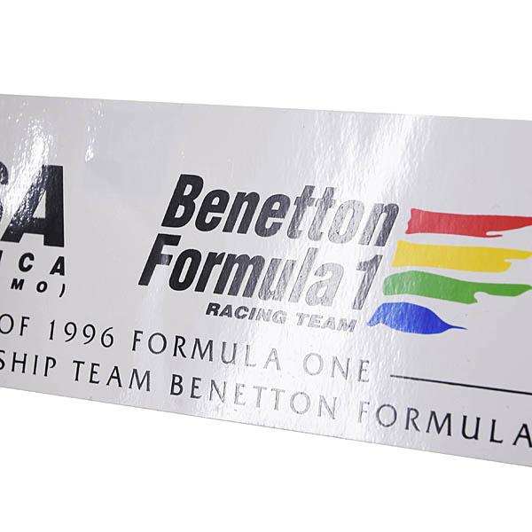 Benetton Formula1 PI.SAスポンサーステッカー 24583 : イタリア自動車雑貨店ショッピング - 通販 - Yahoo!ショッピング