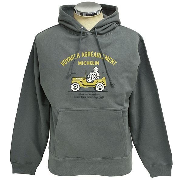 ミシュラン MICHELINオフィシャルフーディー-Off road-(Stone Green) 25047 : イタリア自動車雑貨店 ...