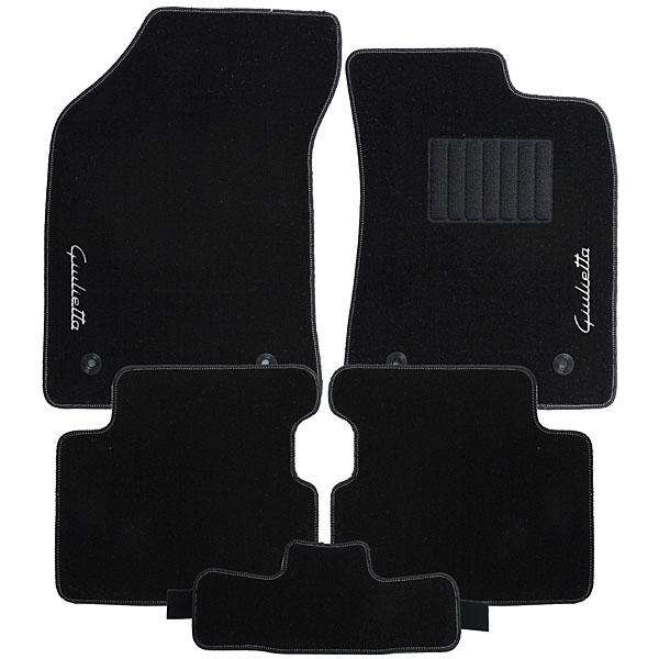 アルファロメオ（ALFA ROMEO） アルファロメオ純正Giuliettaフロアマット(Old ロゴグレー/右ハンドル) 25207 ...