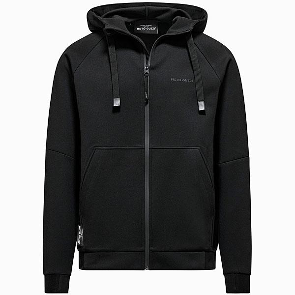 Moto Guzzi MOTO GUZZIオフィシャル ESSENTIALフーディー (ブラック) 25530 : イタリア自動車雑貨店 ...