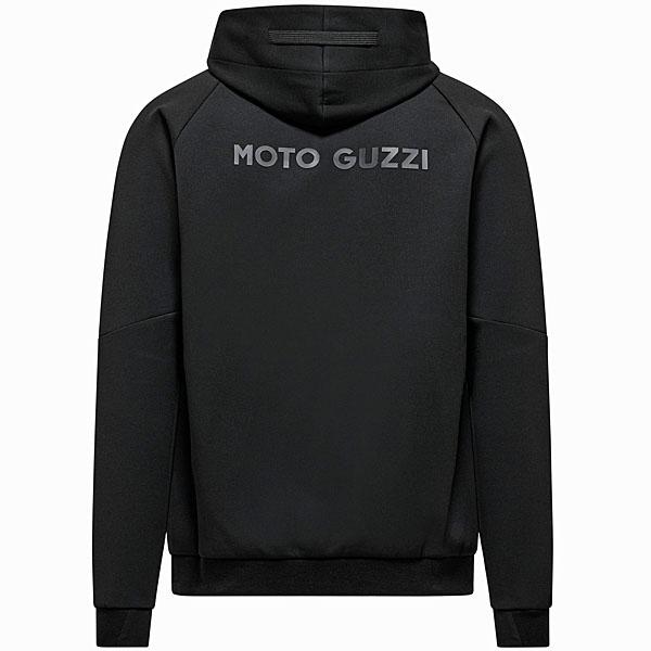 Moto Guzzi MOTO GUZZIオフィシャル ESSENTIALフーディー (ブラック) 25530 : イタリア自動車雑貨店 ...