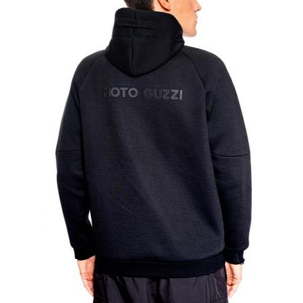 Moto Guzzi MOTO GUZZIオフィシャル ESSENTIALフーディー (ブラック) 25530 : イタリア自動車雑貨店 ...