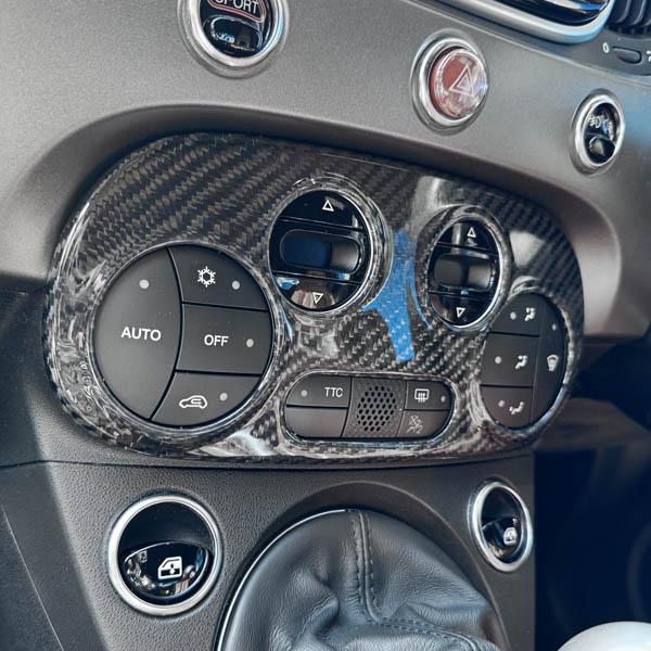 アバルト（ABARTH） フィアット500 / アバルト500(シリーズ3、4〜)用エアコンコントロールパネル by Maestro ...