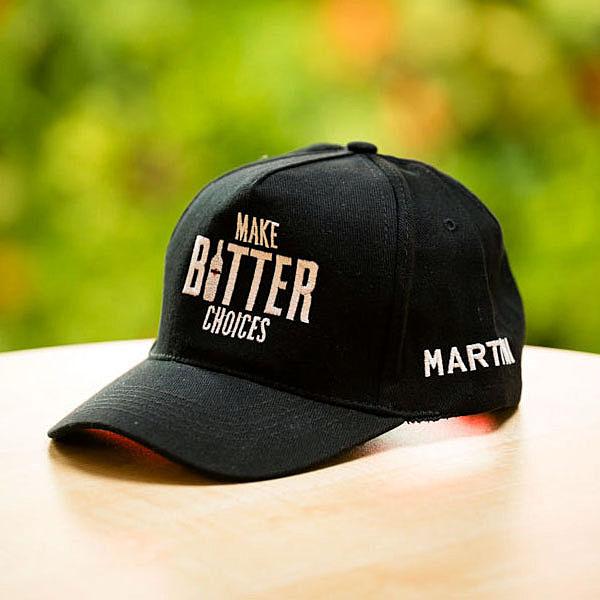 マルティニ オフィシャルベースボールキャップ(Make Bitter Choice) 6829 : 6829 : イタリア自動車雑貨店 ...