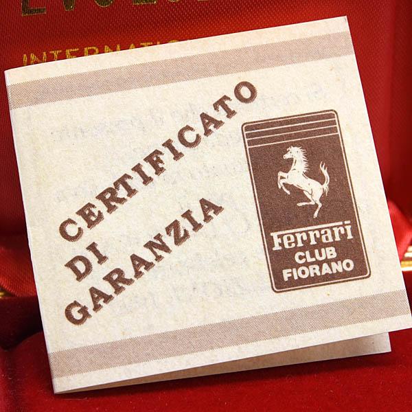 Ferrari フェラーリ 1990 FERRARI CLUB FIORANO Evoluzione Rendez Vous記念メダル ...