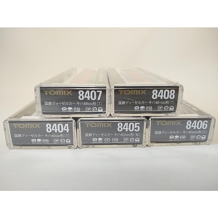 TOMIX 8404 国鉄ディーゼルカー キハ40-500（T）+8405 キハ40-2000（M）+8406 〃（T）+8407 キハ48-500（T）+8408 キハ48-1500（T ...