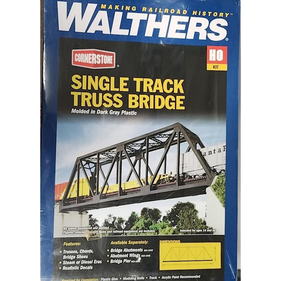 WALTHERS SINGLE TRACK TRUSS BRIDGE HO ウォルサーズ : イチフジモデルショップ - 通販 - Yahoo ...