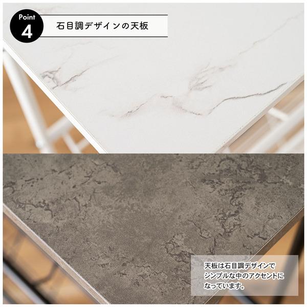 東谷 石目調シューズラック LFS-55 3段 幅60cm 靴箱 棚 ディスプレイラック オープンラック オープンシェルフ マガジンラック スチールラック : IT-com - 通販 ...