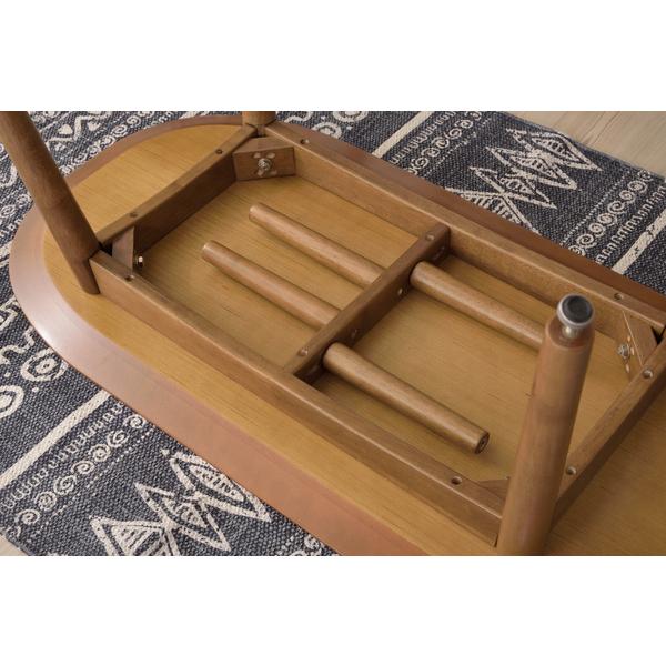 トムテ 2WAYテーブル TAC-251WAL ダイニングテーブル テーブル 机 リビング ブラウン 高さ調節可 :A-TAC-251WAL:IT-com - 通販 - Yahoo!ショッピング