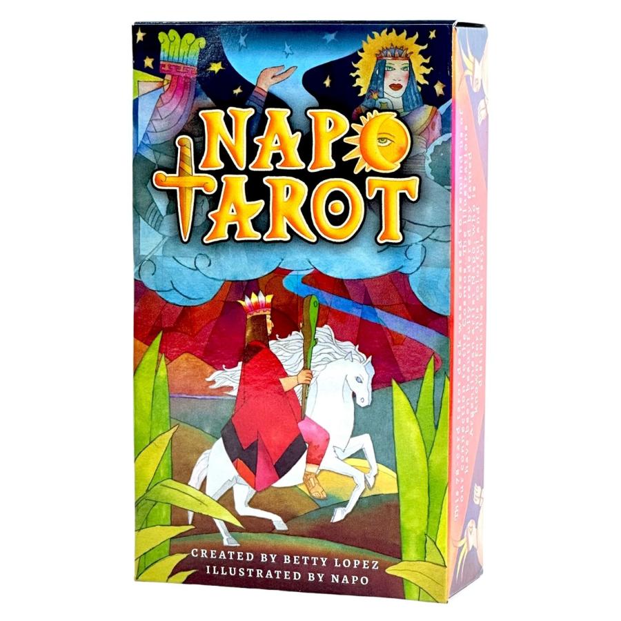 タロットカード 78枚 タロット占い ナポ タロット Napo Tarot 日本語解説書付き :ry21010007:クロノスゲート ...