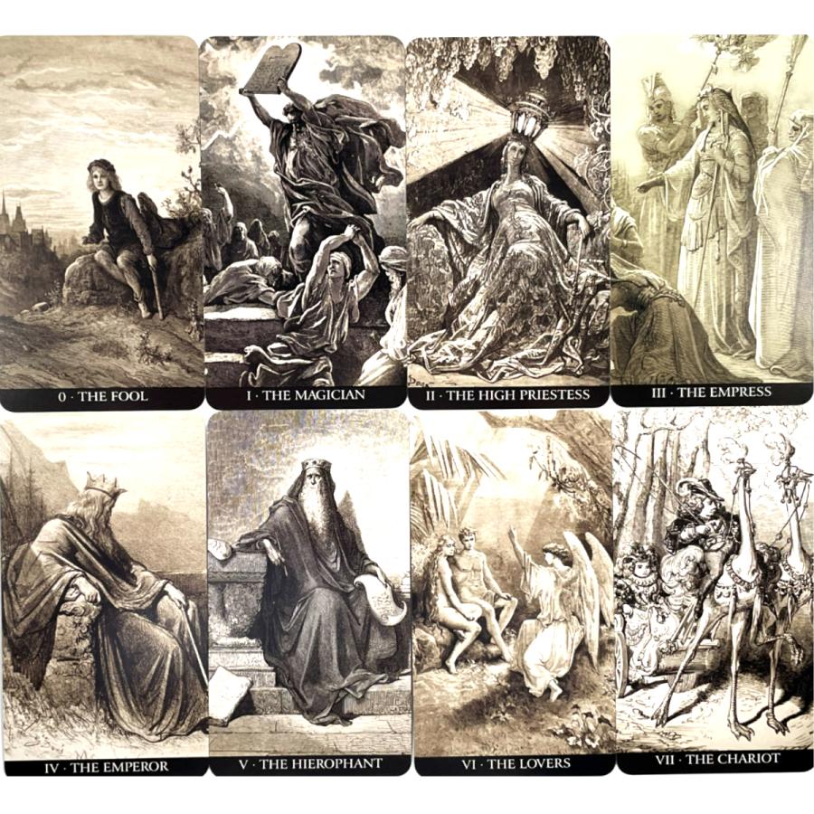 ギュスターヴ・ドレ タロット Gustave Dore Tarot タロットカード 78枚 タロット占い 日本語解説書付き 正規品 ...