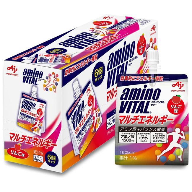 味の素 amino VITAL アミノバイタル ゼリードリンク マルチエネルギー りんご味 180g×6個 : shopooo by GMO - 通販 - Yahoo!ショッピング